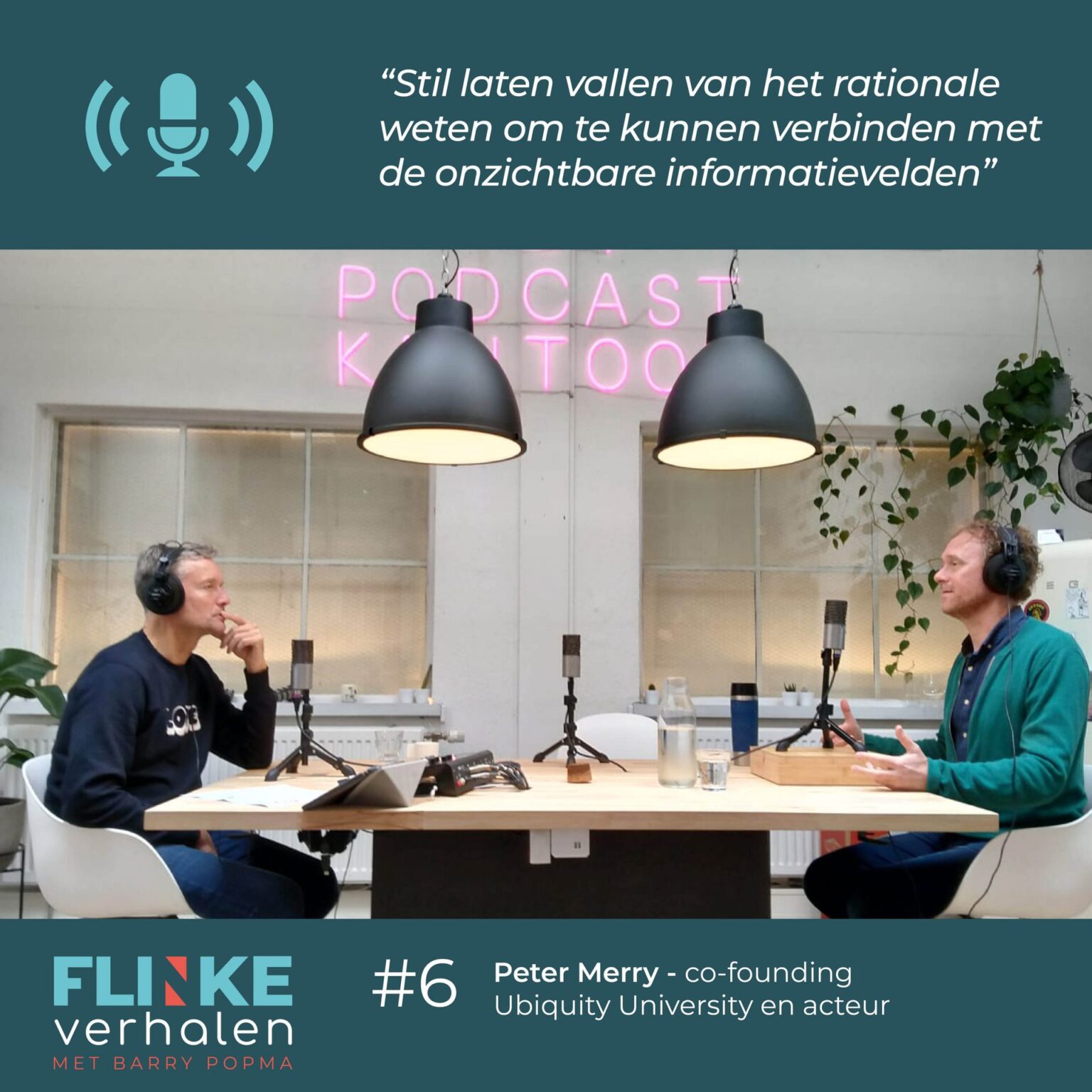 Podcast Peter Merry: stil laten vallen van het rationele weten | FLINK